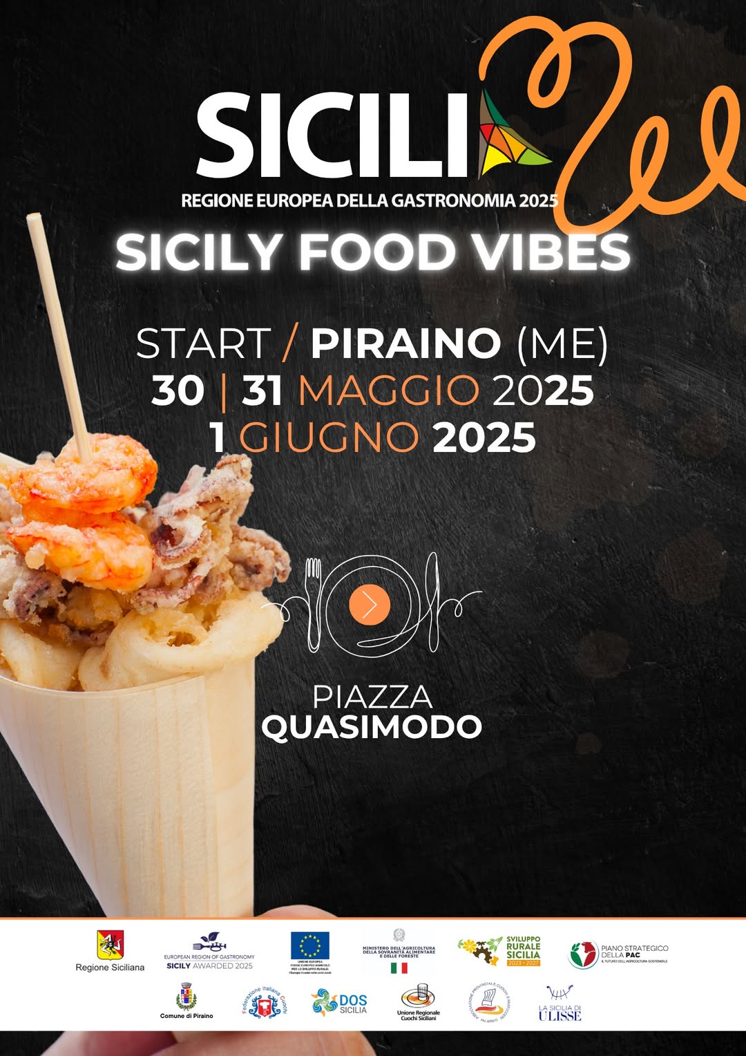 Sicilia Regione Europea della Gastronomia 2025